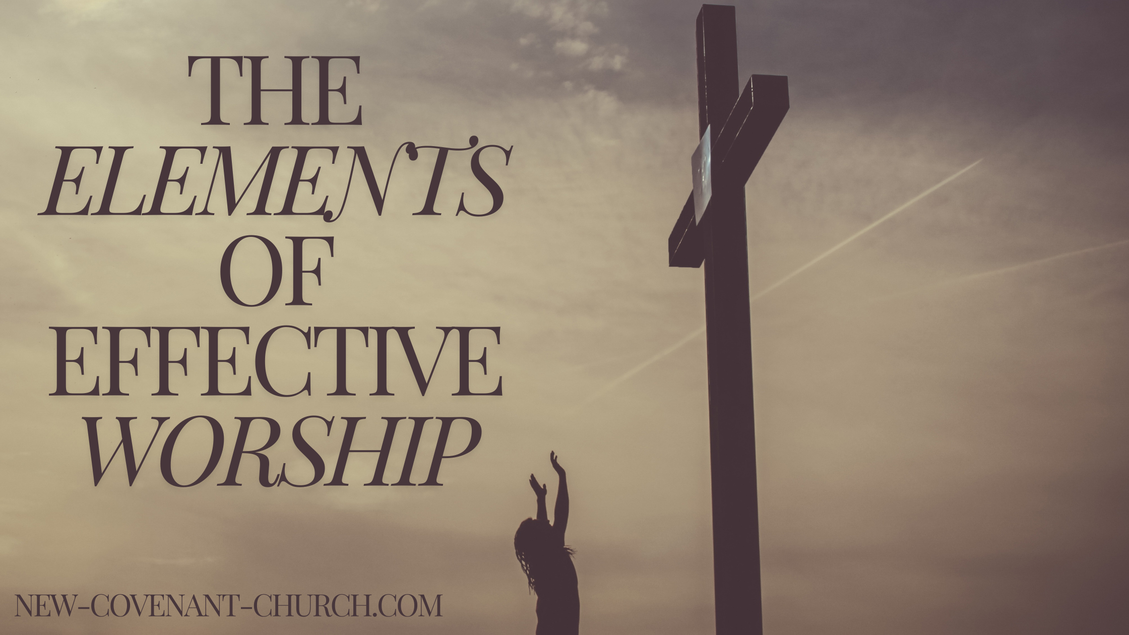 The Elements of Effective Worship: A Deep Dive into the Gospel of John ...